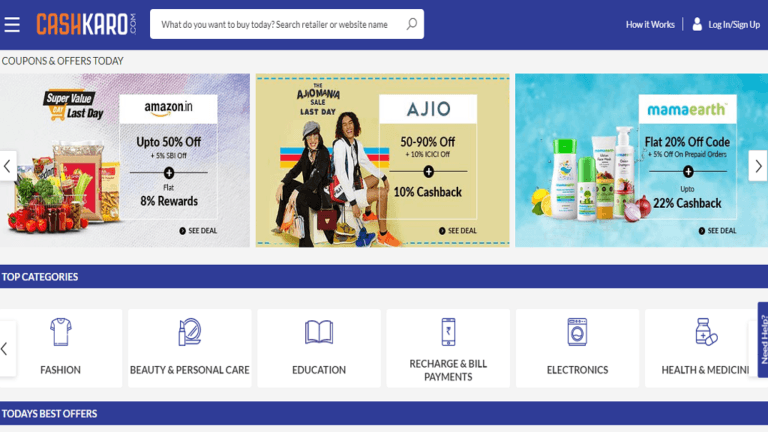 CashKaro Review | Can You Really Get CashBack On Every Shopping?